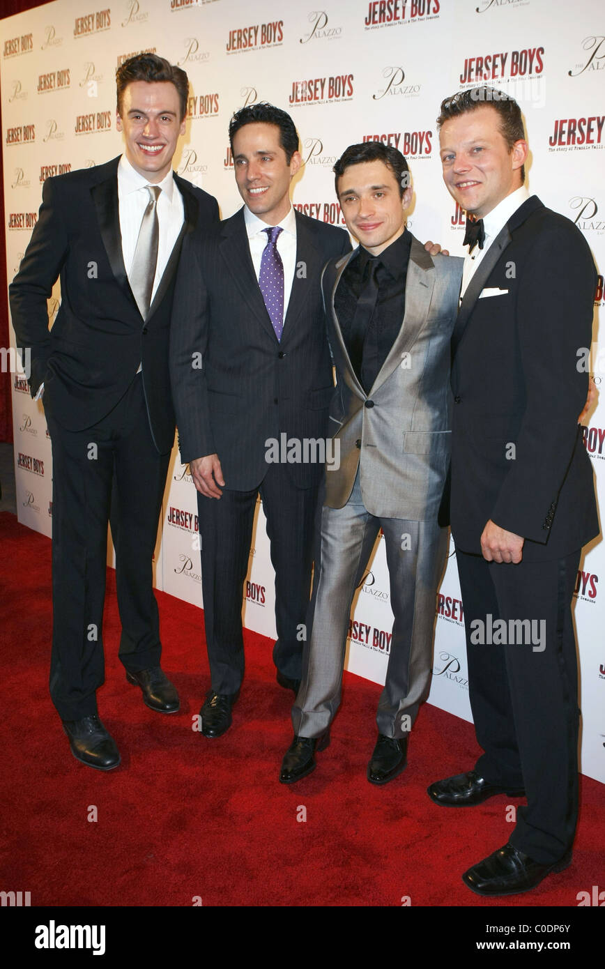 Erich Bergen, Jeff Leibow, Rick Faugno and Jeremy Kushnier Opening ...
