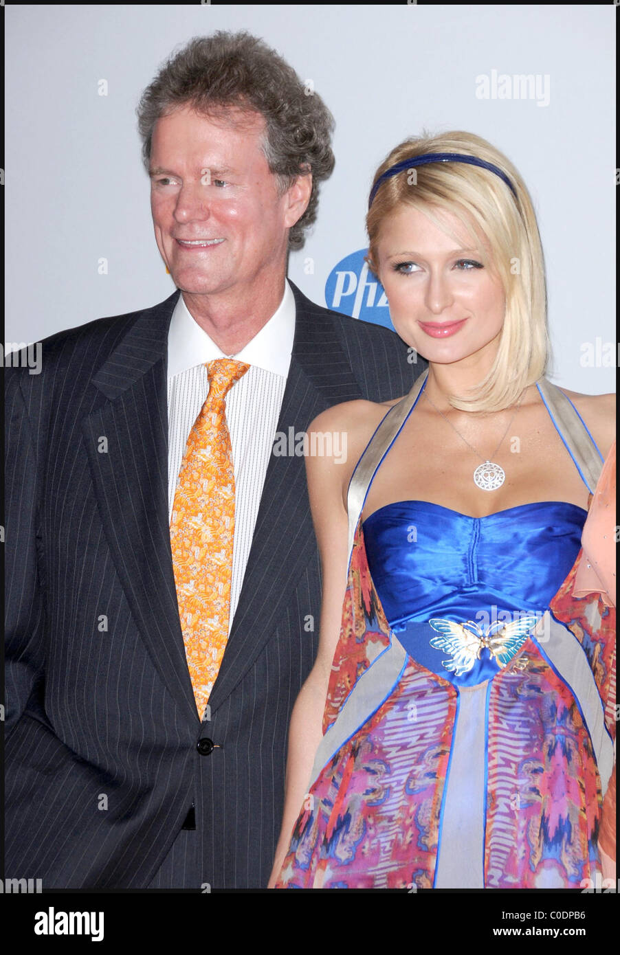 Paris Hilton with her dad Rick Hilton The 15th Annual Race to Erase MS ...