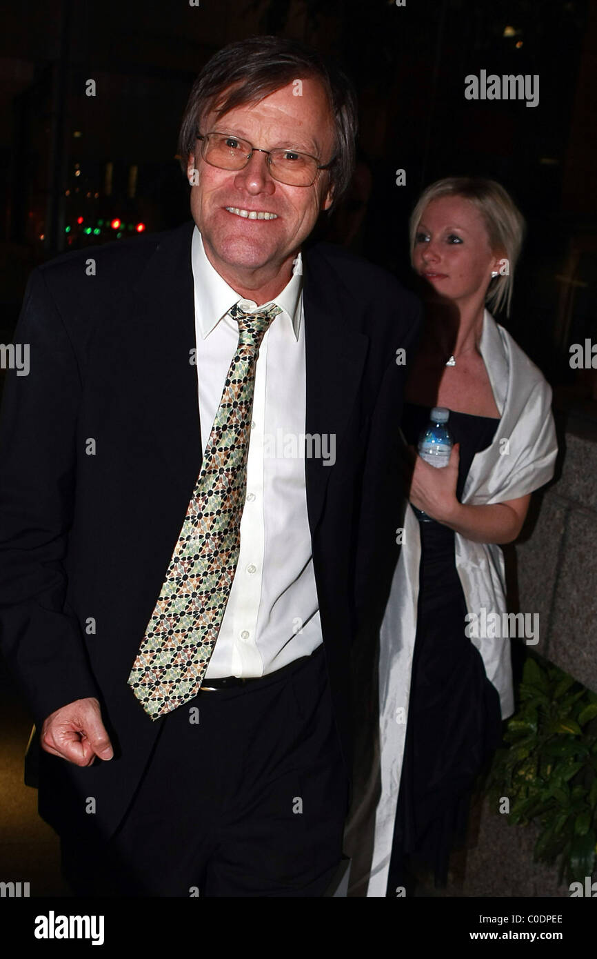 David Neilson arrives at his hotel after the Soap Awards London ...