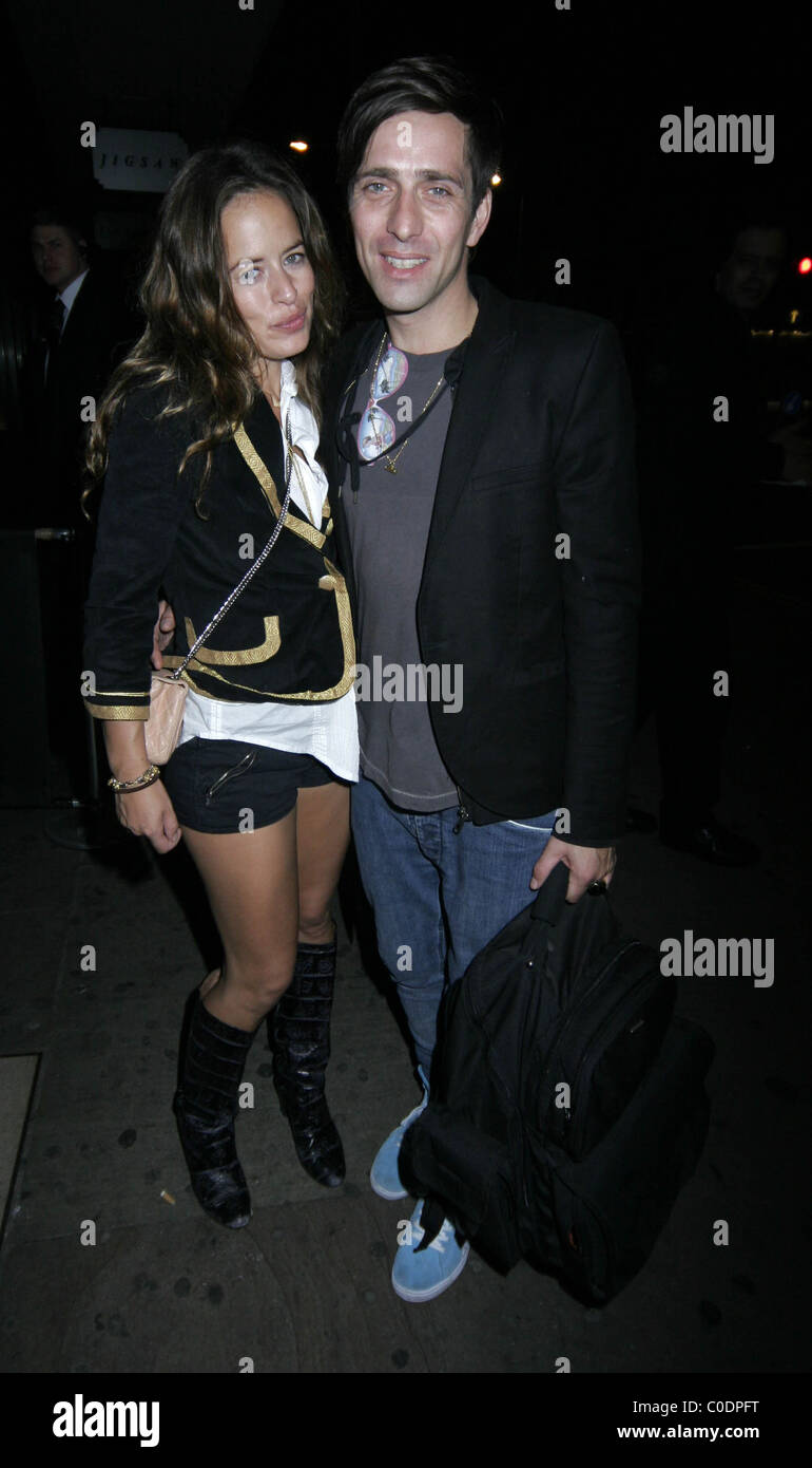 Jade Jagger and DJ boyfriend Dan Williams at Amica London, England - 04 ...