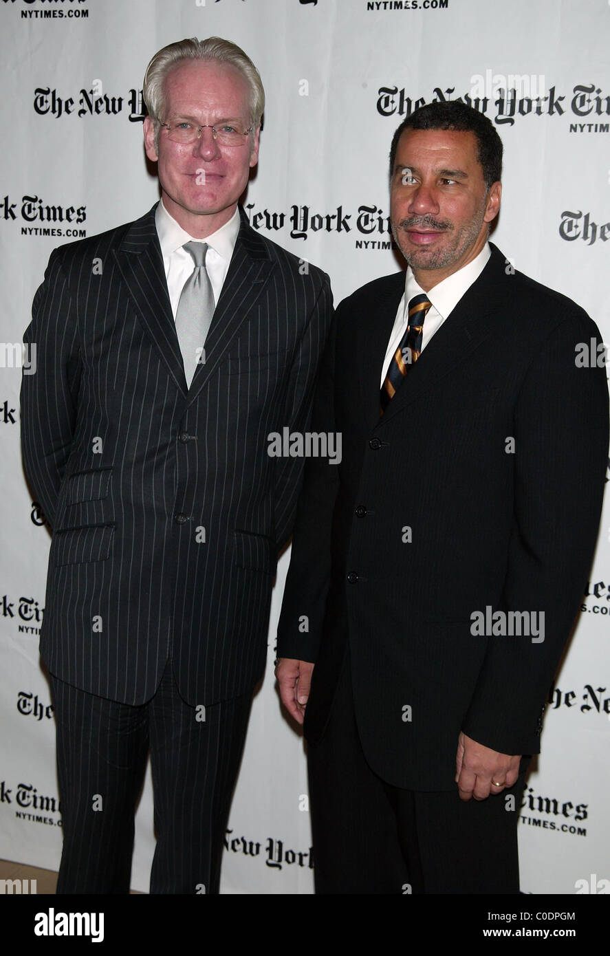 Tim Gunn and Govenor David A. Paterson New York Times Sunday With The ...