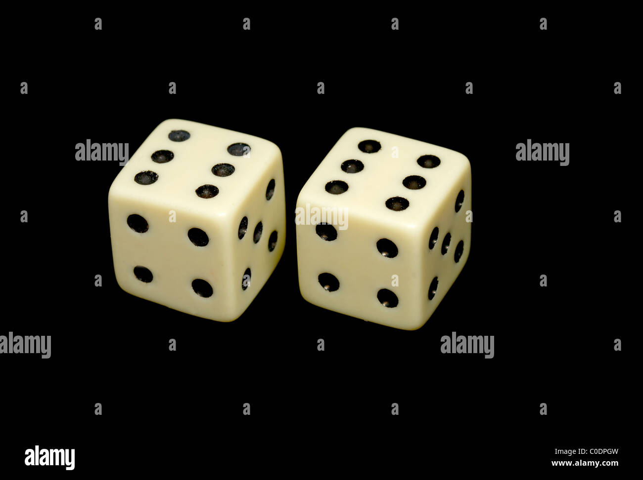 Pair of die hi-res stock photography and images - Alamy