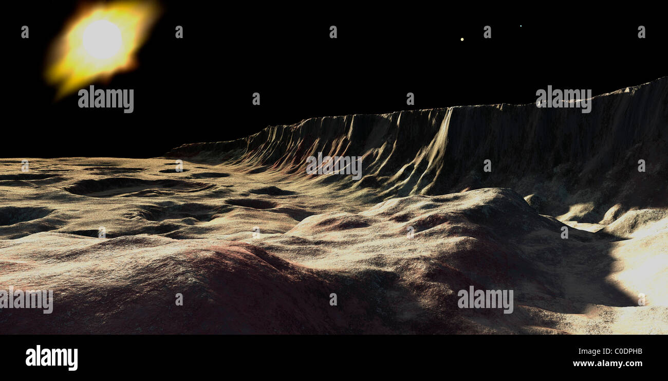 Future astronauts may enjoy watching the double sunrises and double ...