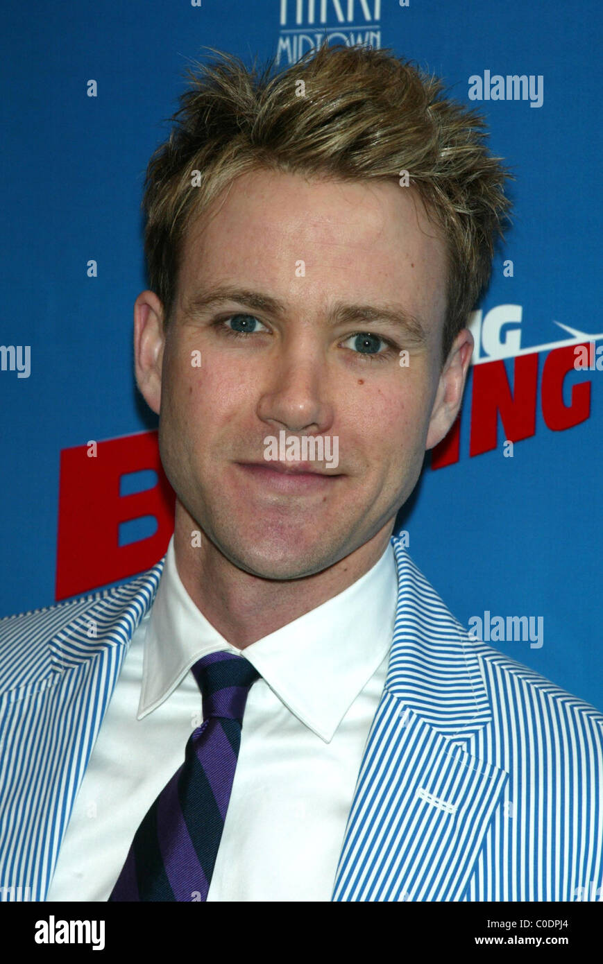 Christopher J. Hanke Opening Night of Boeing-Boeing at the Longacre ...