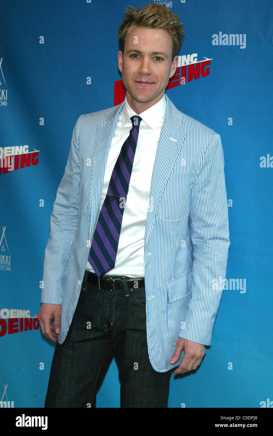 Christopher J. Hanke Opening Night of Boeing-Boeing at the Longacre ...