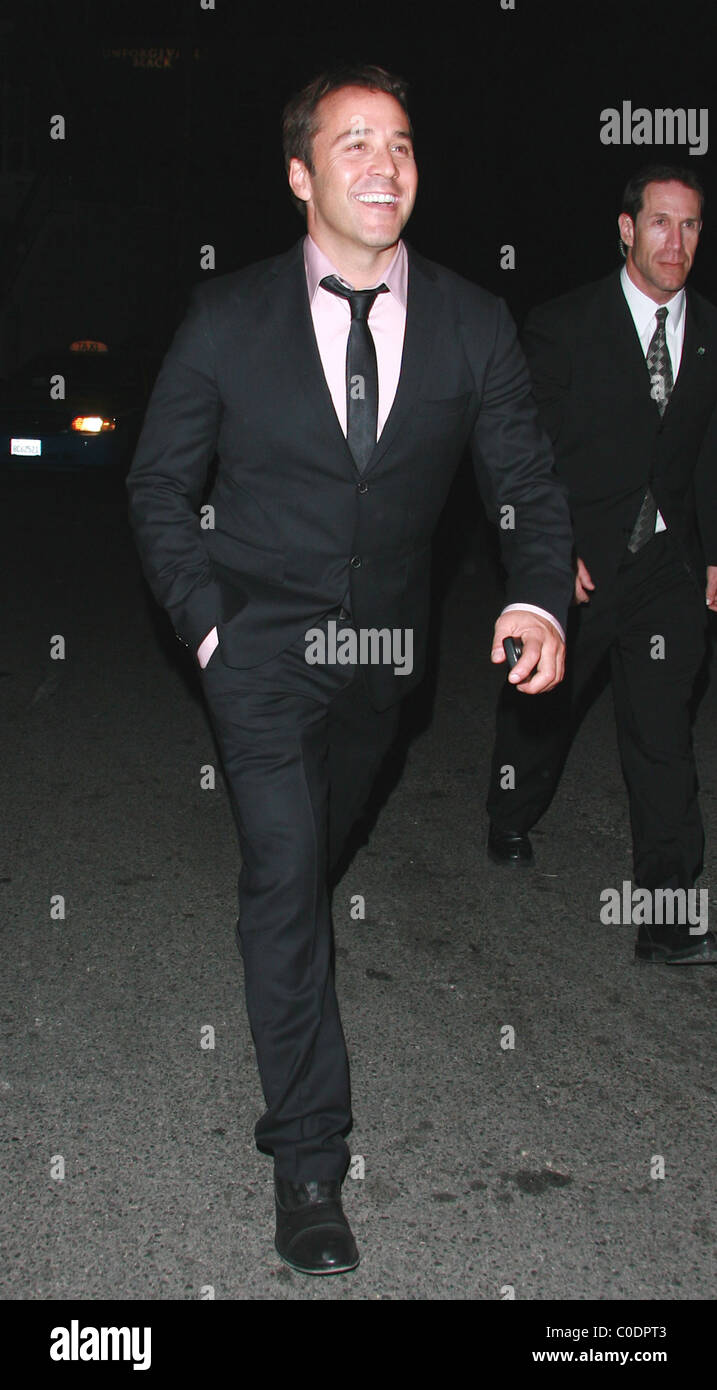 Jeremy Piven arriving at an after party to celebrate P Diddy, aka Sean ...