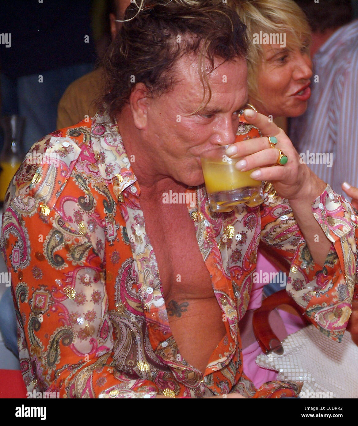 Mickey Rourke 944 Miami magazine one year anniversary - Arrivals Miami ...