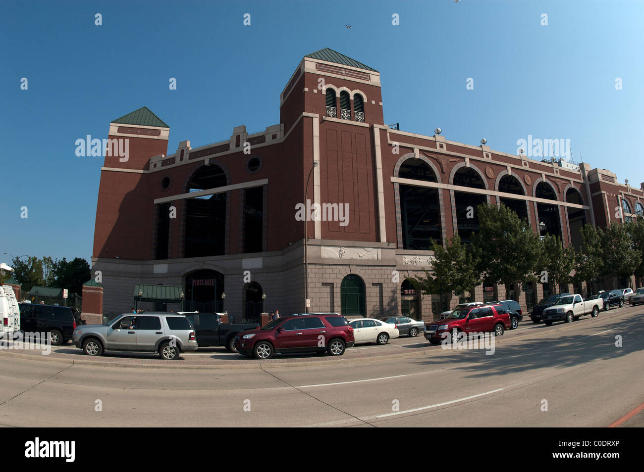 Texas Rangers Ballpark Stadium, Arlington, Texas, USA Stock Photo - Alamy