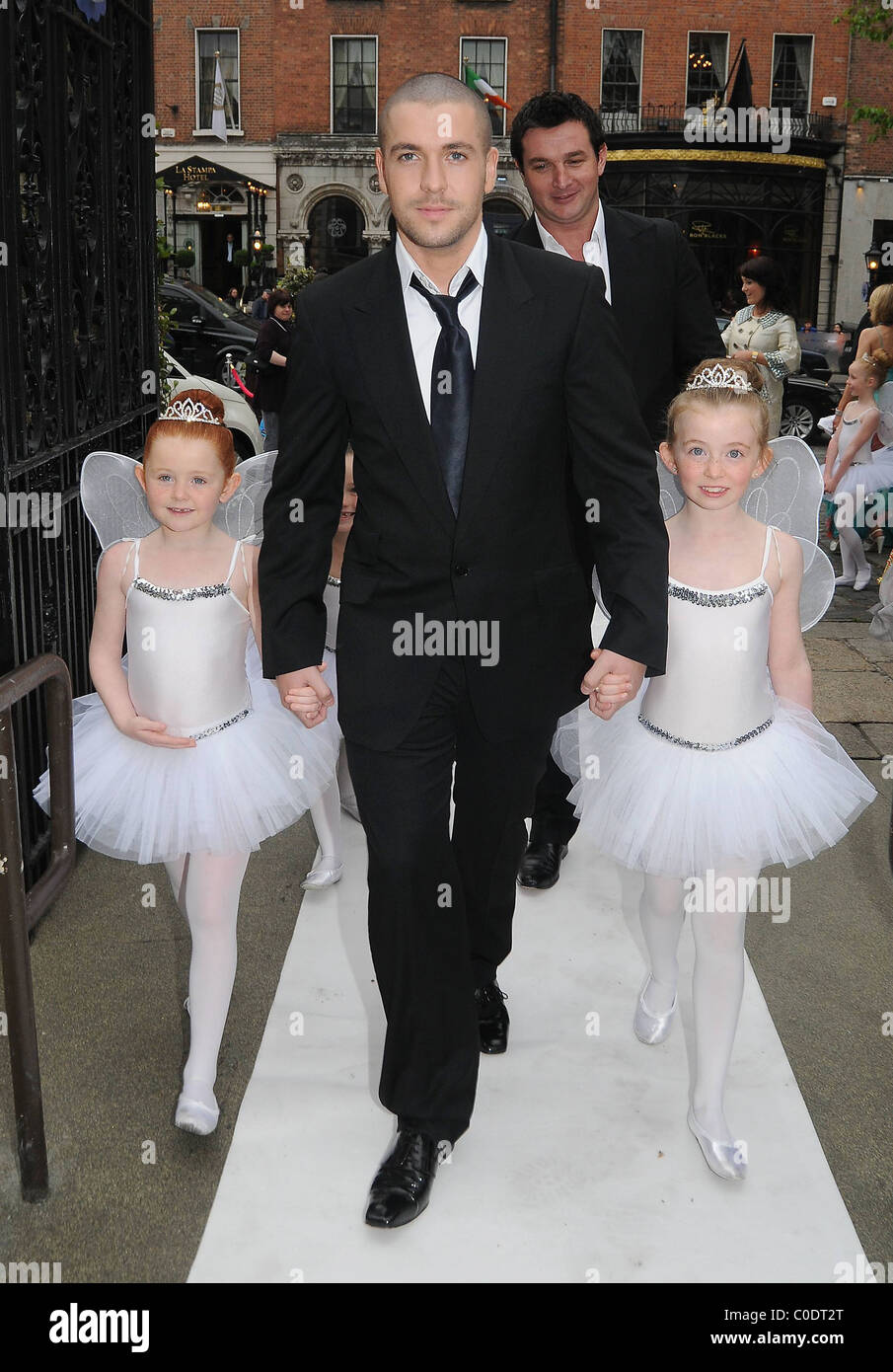 Shayne Ward Toothfairy Ball 2008 held at The Mansion House - white ...