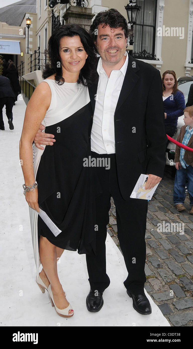 Deirdre O'Kane, Stephen Bradley Toothfairy Ball 2008 held at The ...
