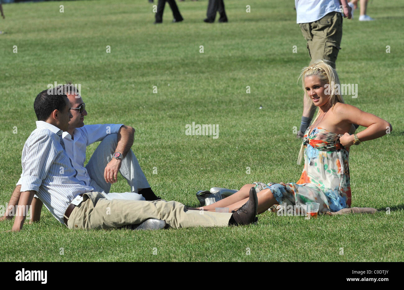 Danielle Lloyd Hurtwood Park Polo Masters Tournament Hurtwood Park Polo ...