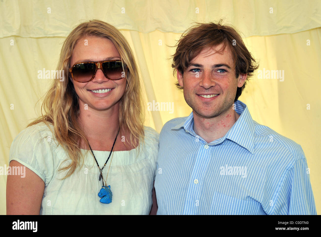 Jodie Kidd and guest Hurtwood Park Polo Masters Tournament Hurtwood ...