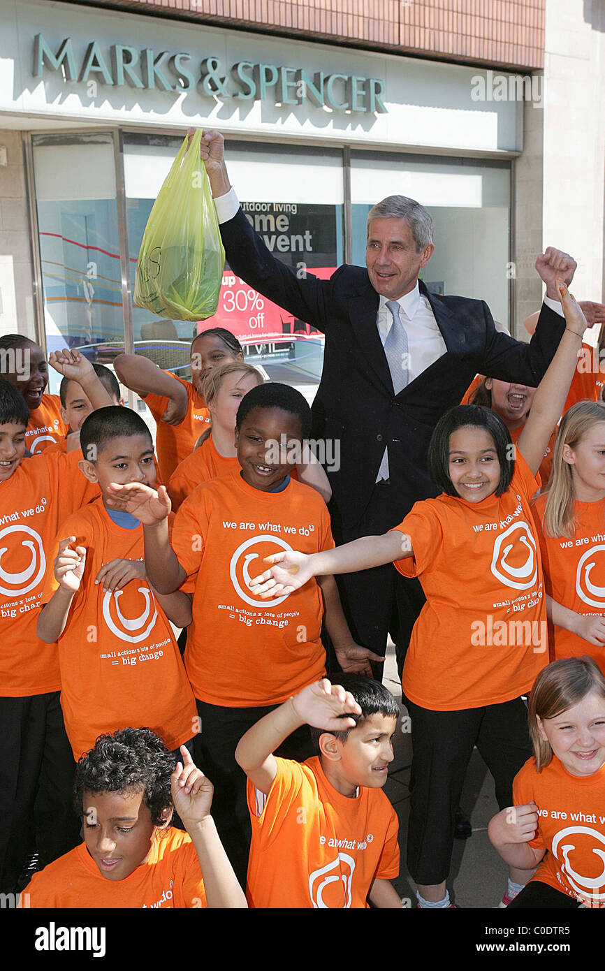 Chief executive Stuart Rose and Godwin Junior School Choir mark M&S's ...