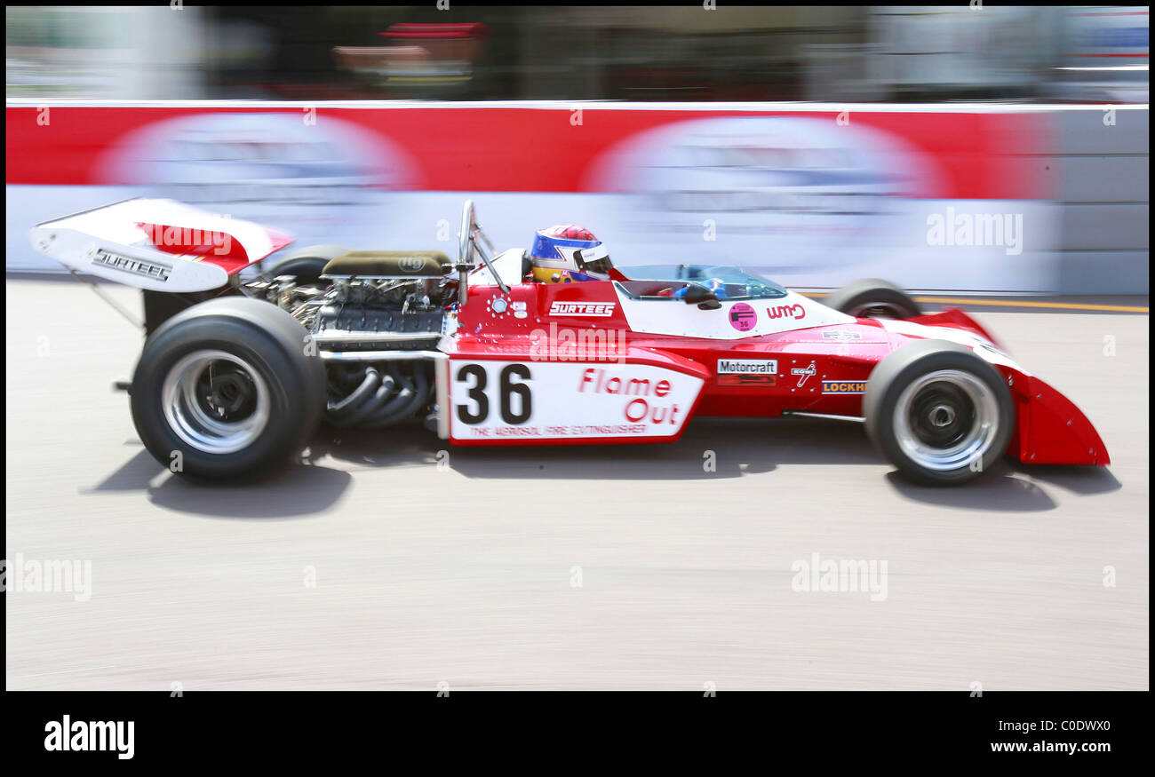 Racing car Historical grand prix in Monaco Monte Carlo, Monaco - 11.05. ...