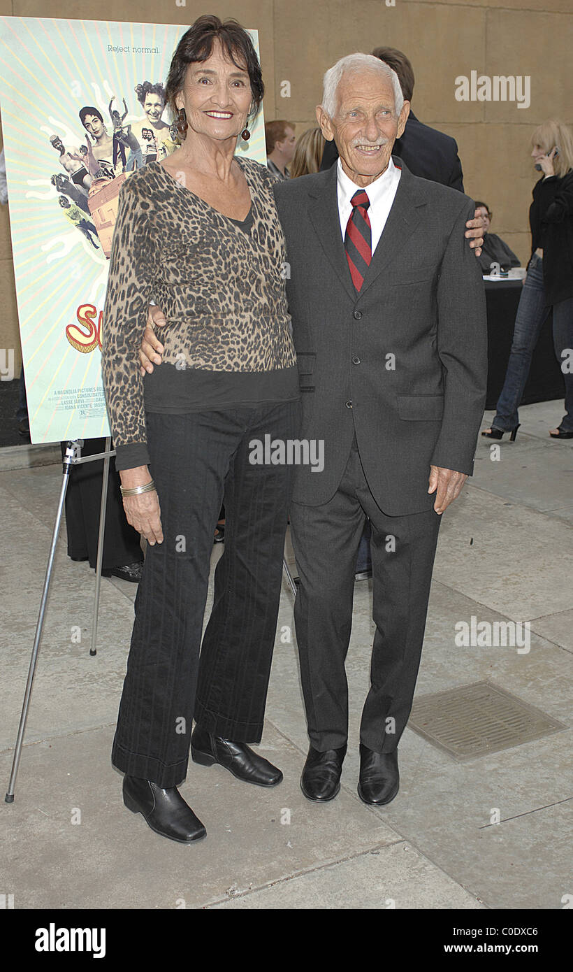 Doc Paskowitz and Juliette Paskowitz Los Angeles Premiere of 'Surfwise ...