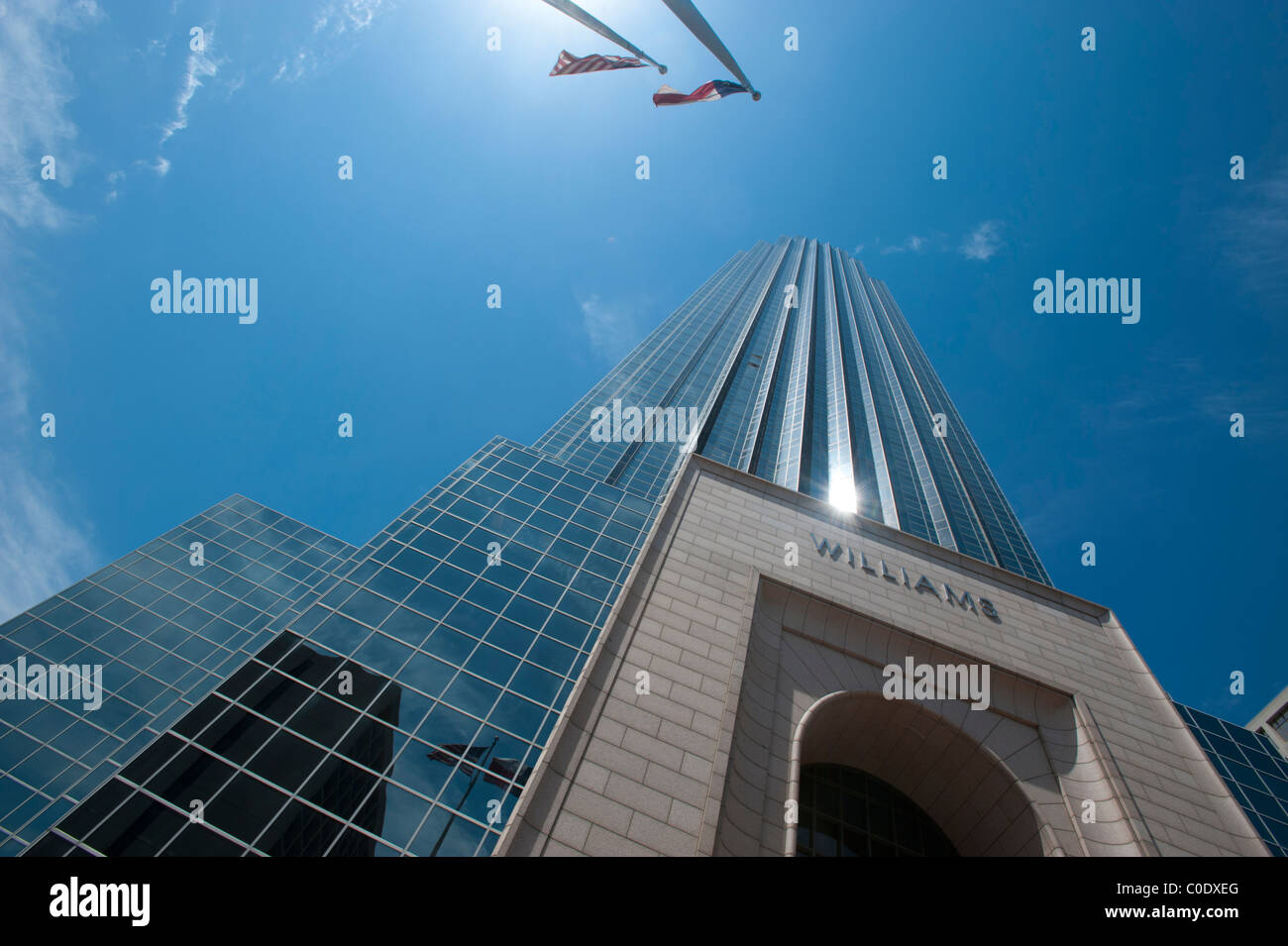 The Williams Tower (formerly the Transco Tower) , in Houston, Texas ...