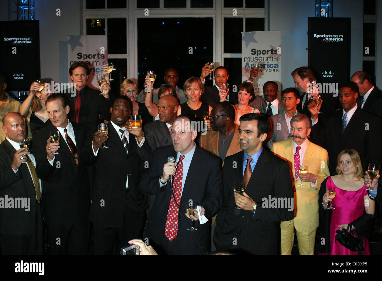 Guests Sport Museum of America opening night gala - Arrivals New York ...