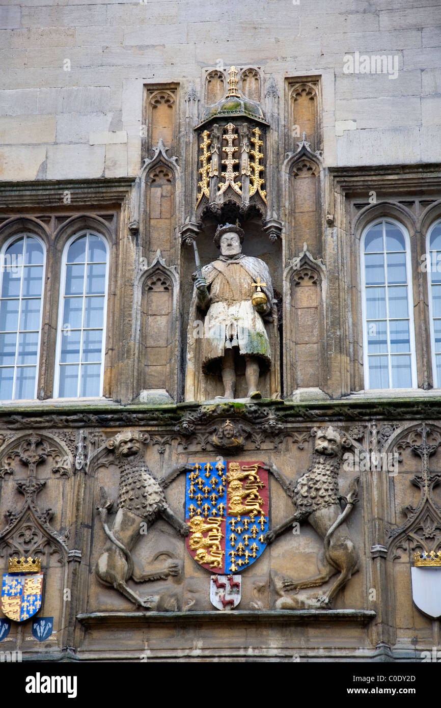 Trinity College Great Gate in Cambridge Stock Photo - Alamy