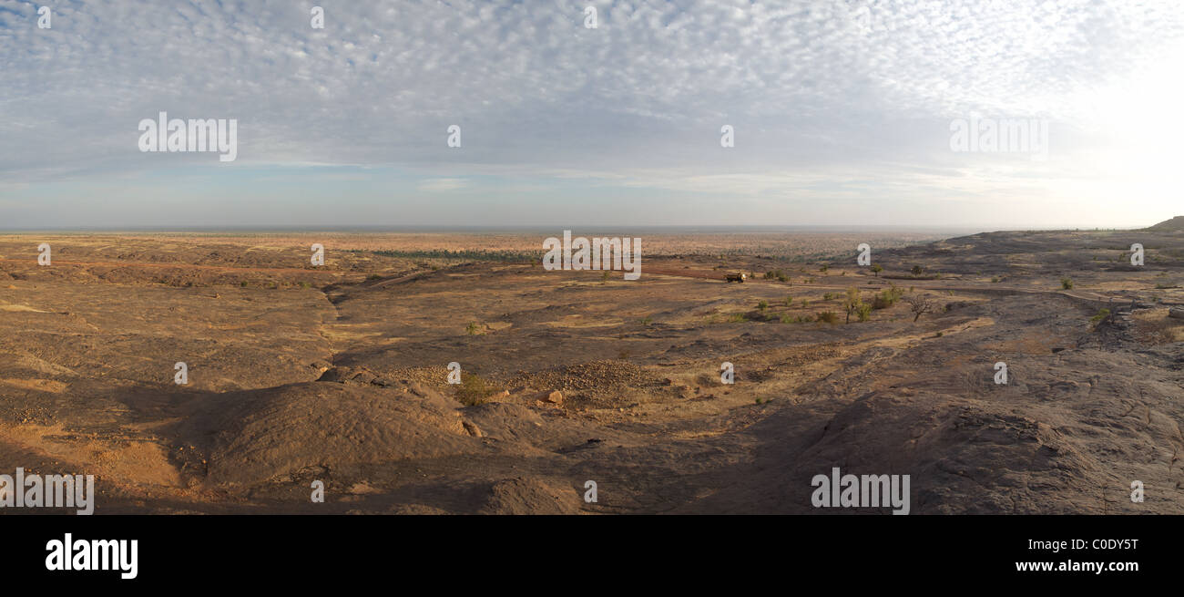 The Bandiagara site is an outstanding landscape of cliffs and sandy ...