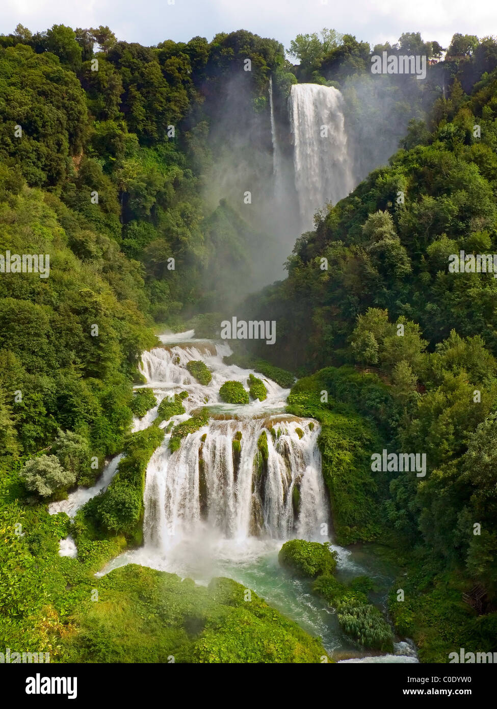 waterfall in Italy Stock Photo - Alamy
