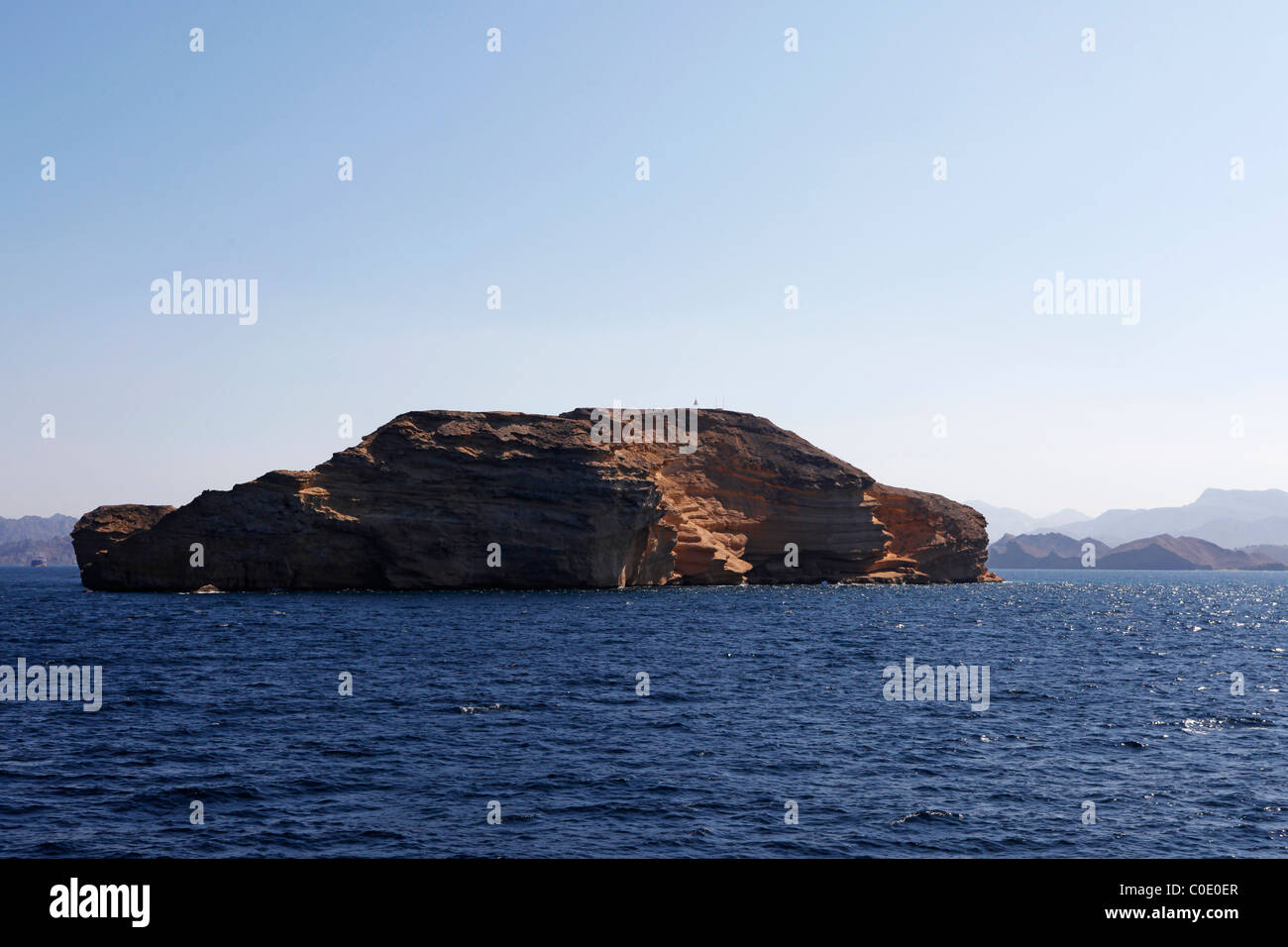 Lonely island surrounded blue sea hi-res stock photography and images ...