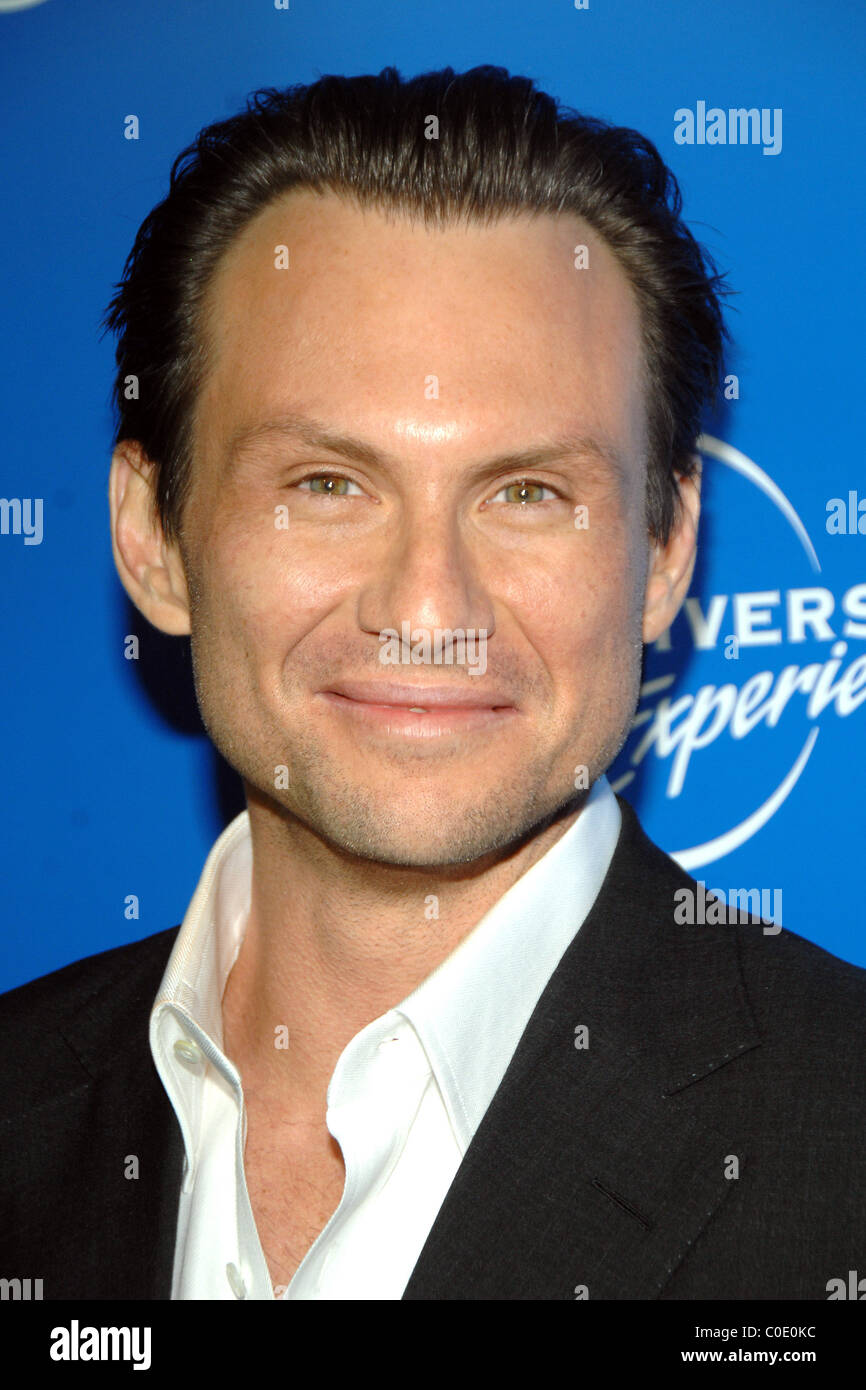 Christian Slater The NBC Universal Experience - Arrivals held at ...