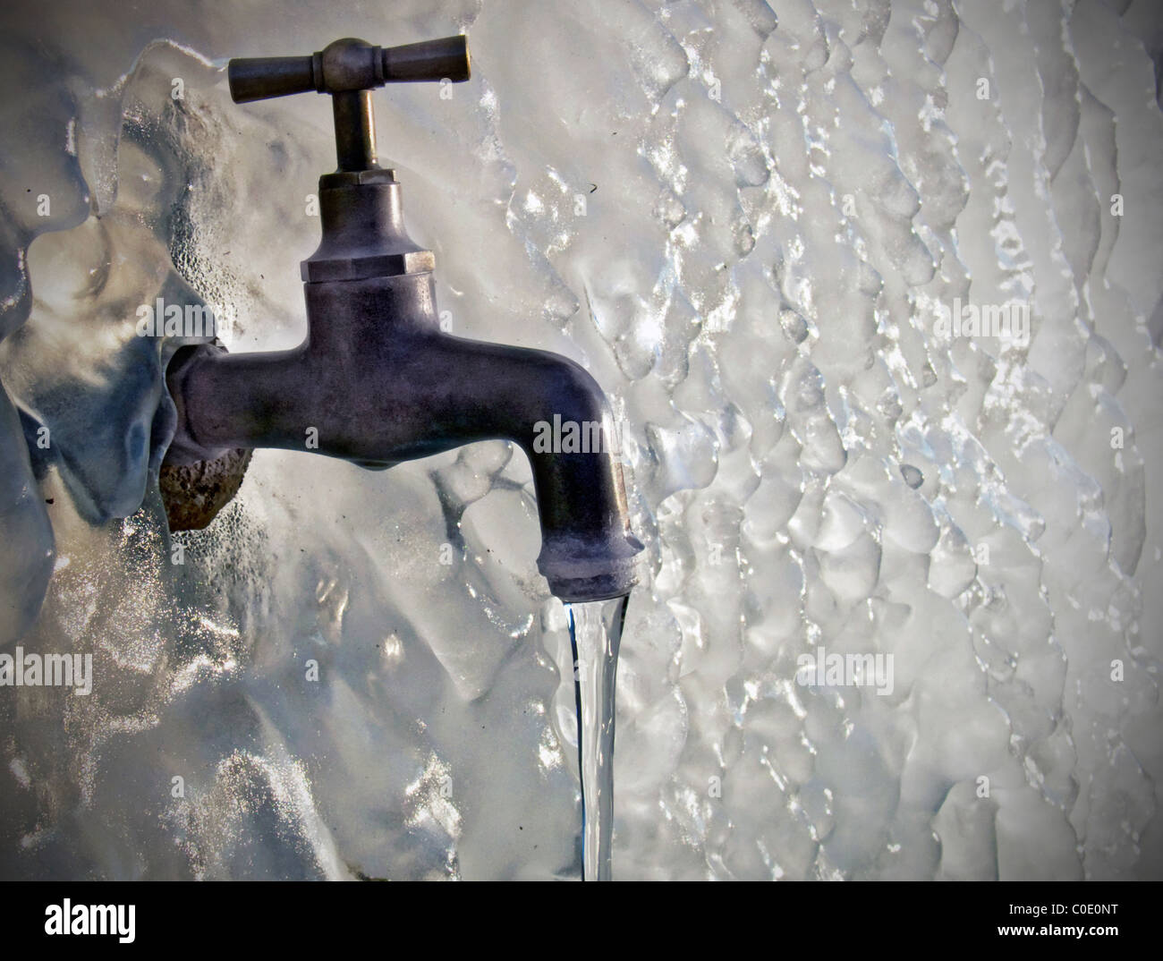 Frozen tap hi-res stock photography and images - Alamy