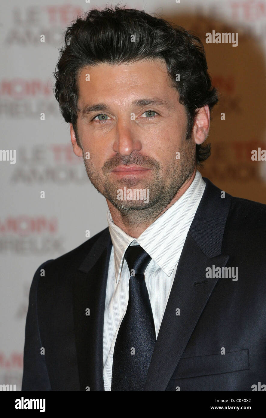 Partick Dempsey French premiere of 'Made of Honor' Paris, France - 12. ...