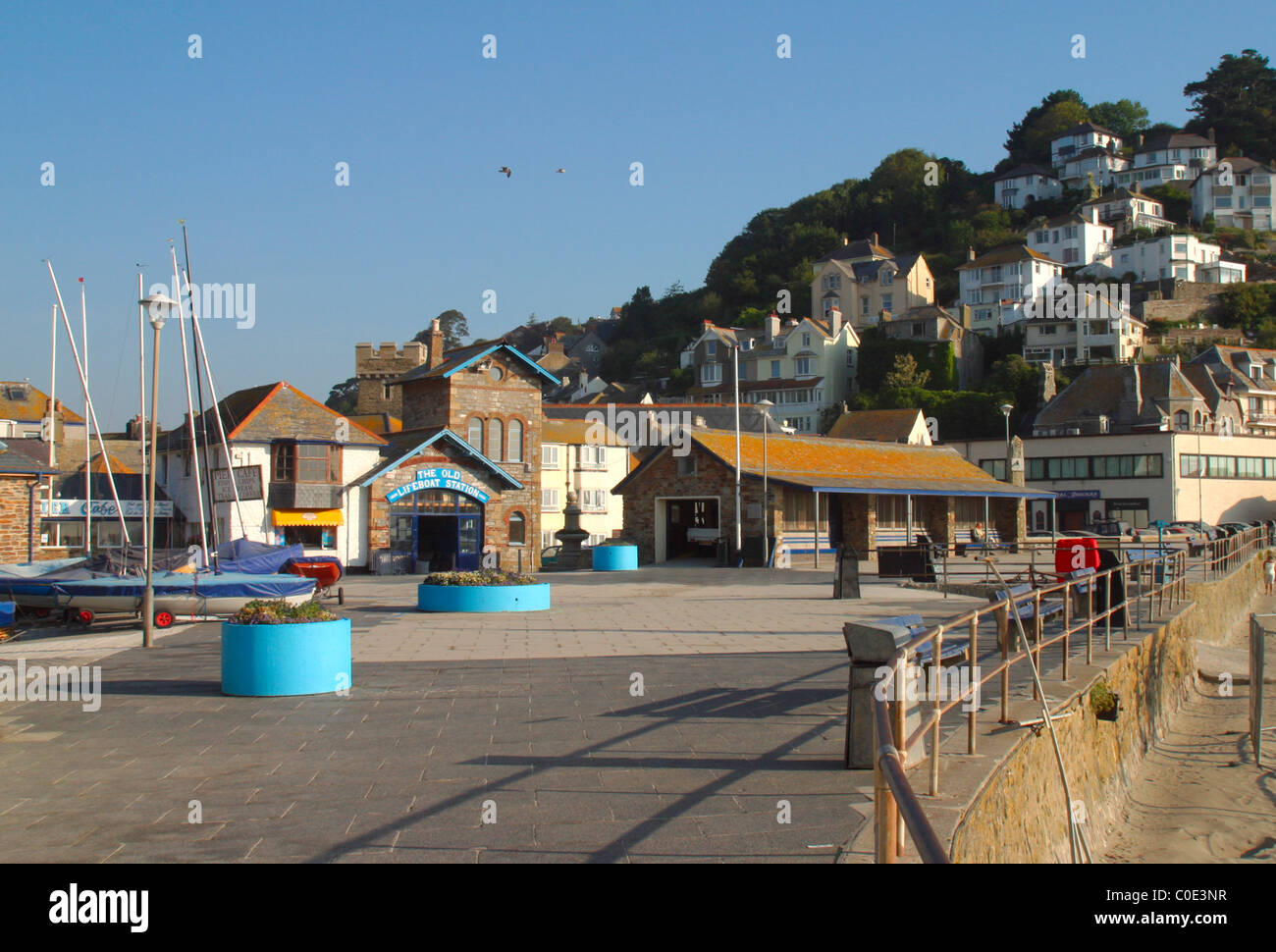Seafront, Looe, Cornwall, England, UK, Europe Stock Photo - Alamy