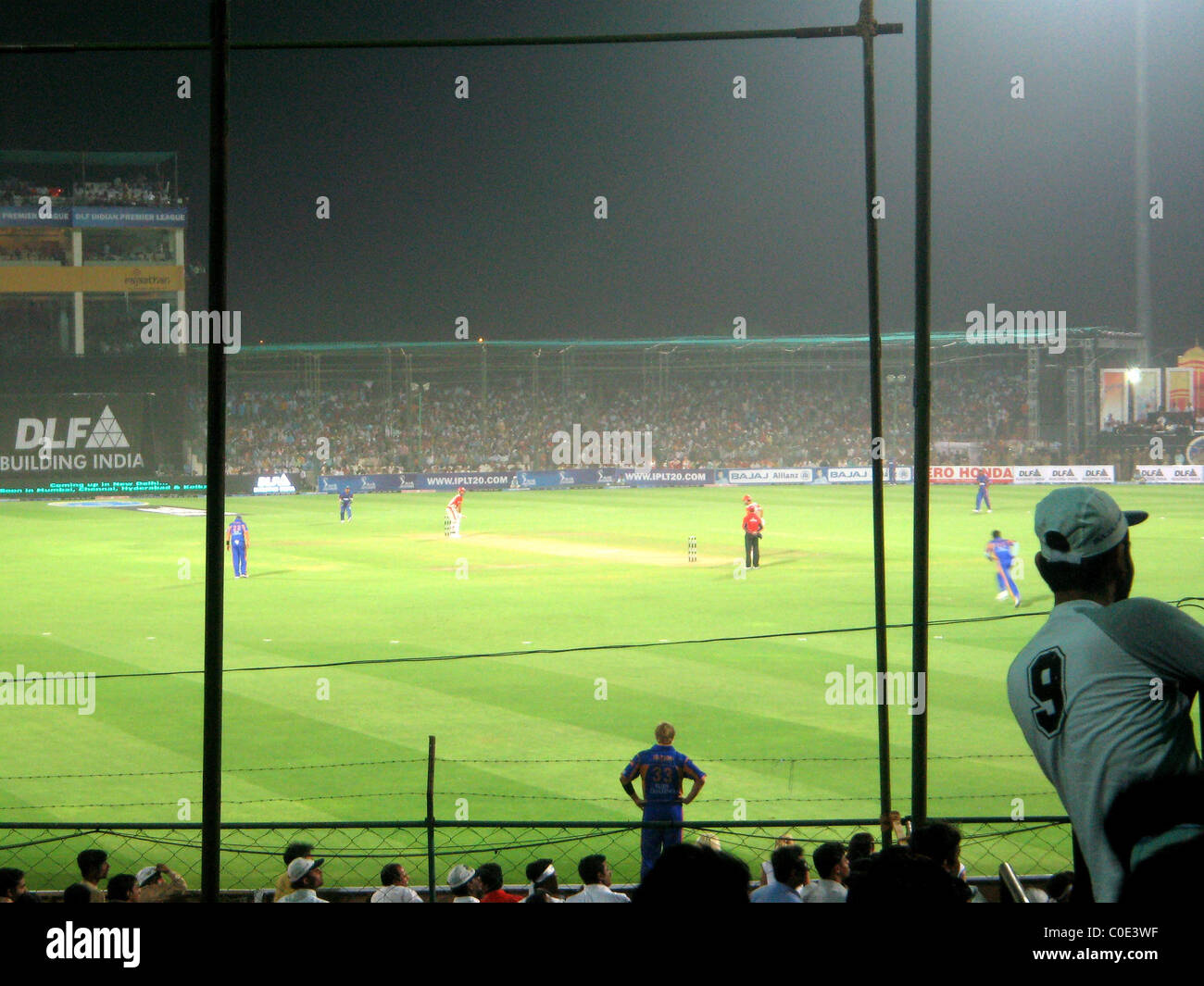 DLF IPL cricket match between Rajasthan Royals and Kings XI Punjab, at ...