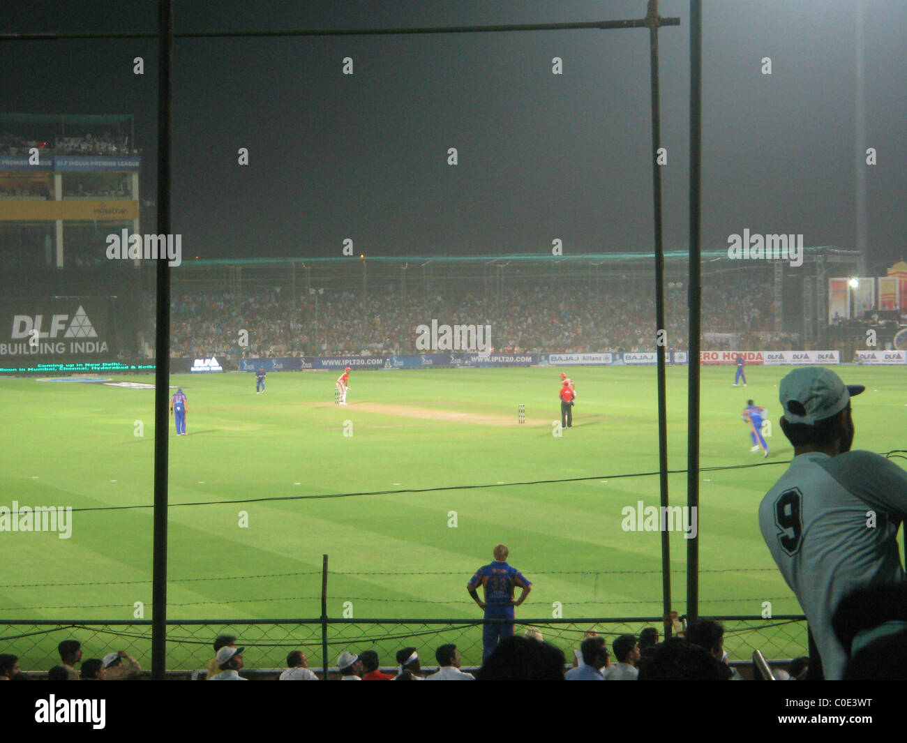 DLF IPL cricket match between Rajasthan Royals and Kings XI Punjab, at ...