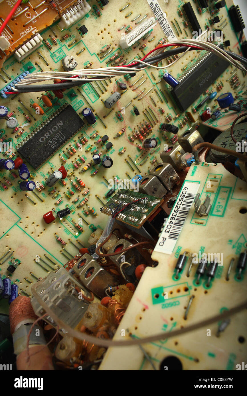 Old circuitry hi-res stock photography and images - Alamy