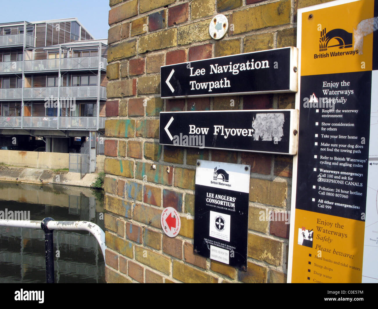 UK- Traditional converted Three Mills Film Studio in Bow, London Stock ...
