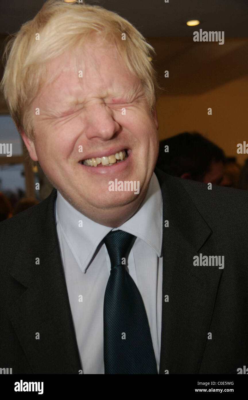 Boris Johnson at a signing session for Rachel Johnson's new book 'Shire ...