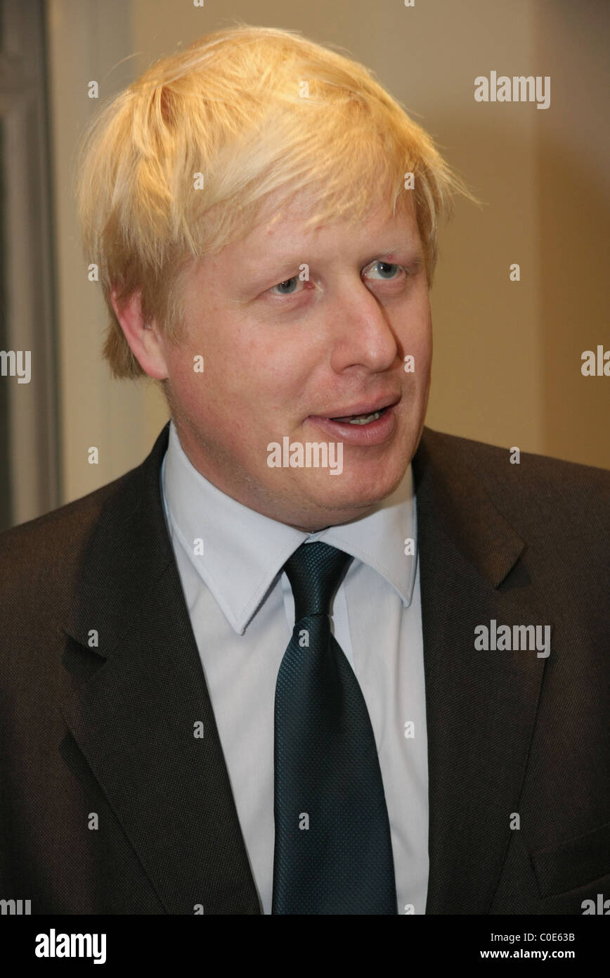 Boris Johnson at a signing session for Rachel Johnson's new book 'Shire ...