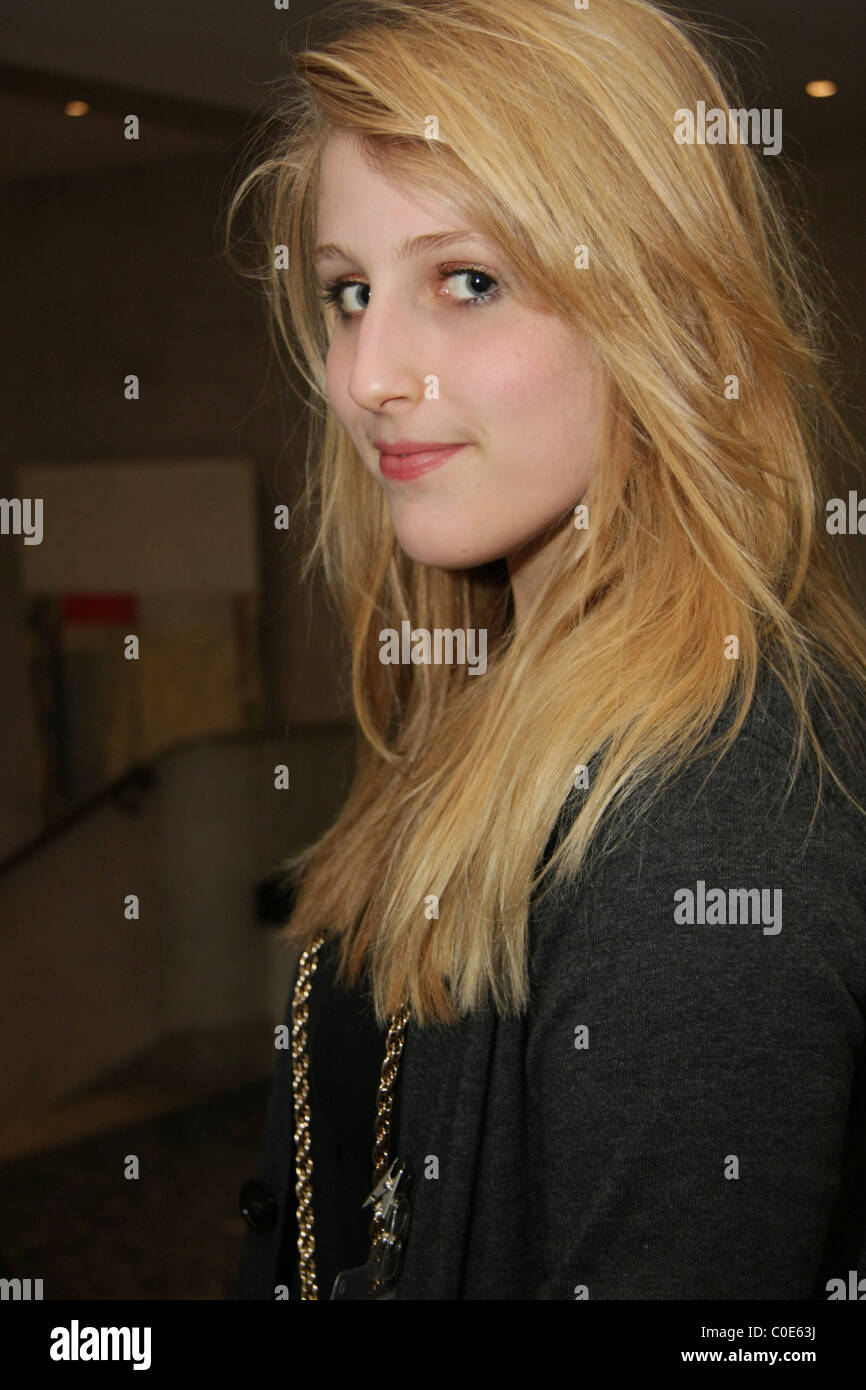 Charlotte Dawnay daughter of Writer Rachel Johnson at a signing session ...