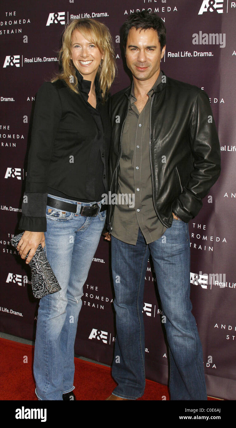 Eric McCormack and his wife A&E World Premiere Screening of 'The ...
