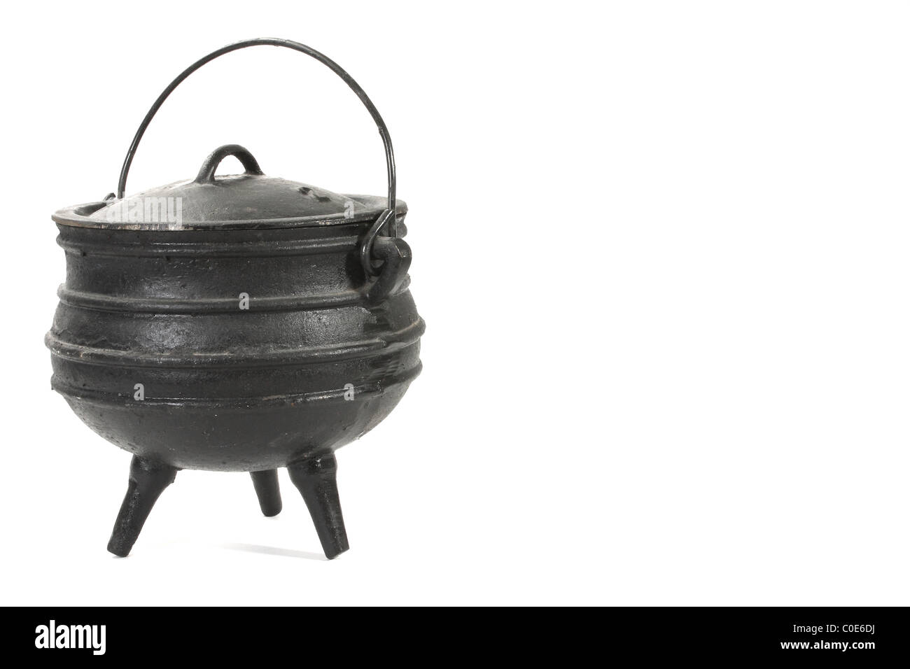 A cast iron cauldron in size 2, authentic Pagan Wicca cauldron for ...