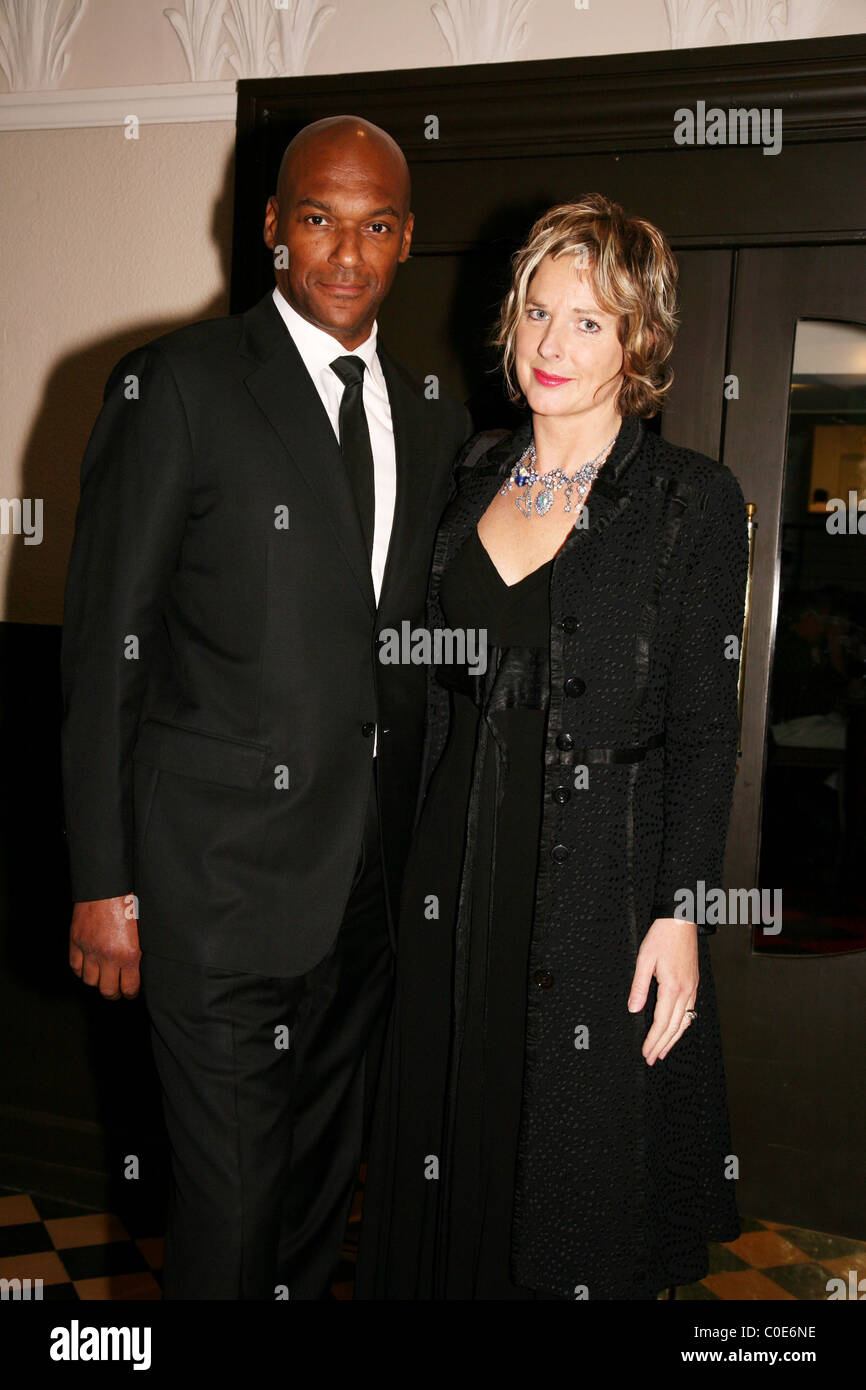 Colin salmon wife fiona hawthorne hi-res stock photography and images ...