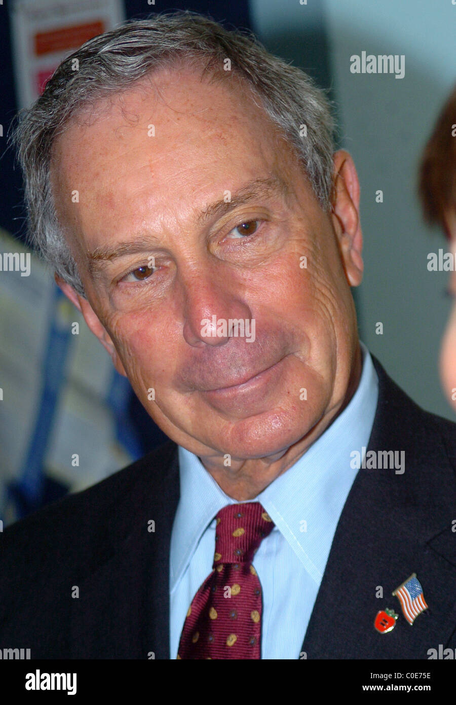 Michael Bloomberg, Mayor of New York visiting Hazelwood Integrated ...