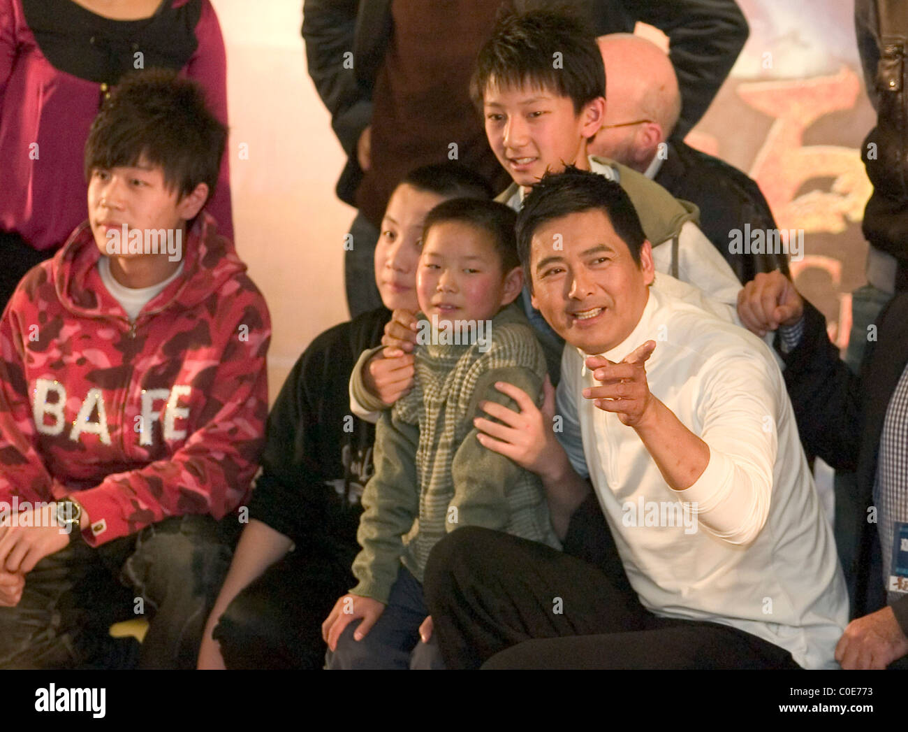 Chow Yun-Fat and Guests The premiere of 'The Children of Huang Shi ...