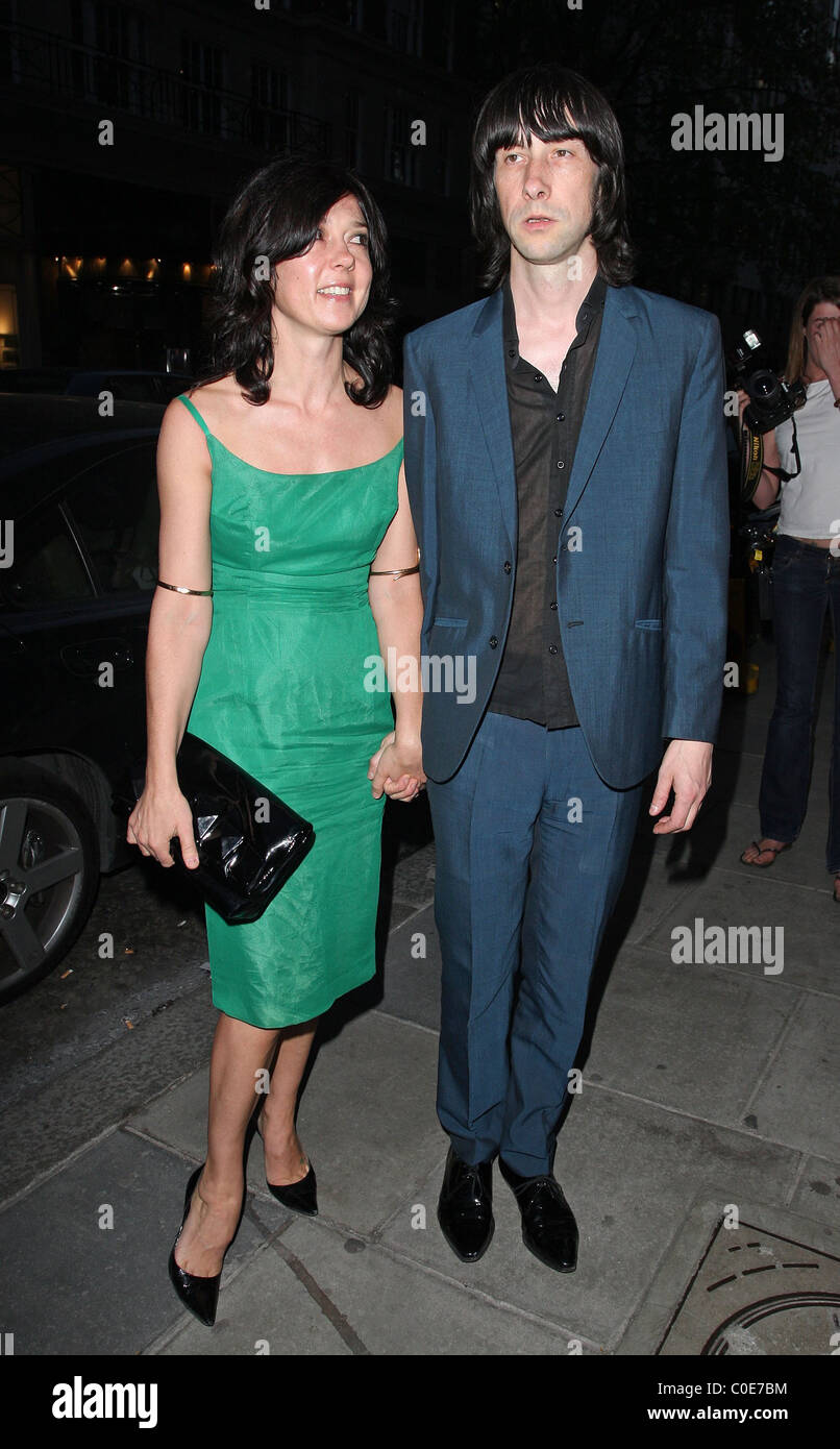 Bobby Gillespie and guest Belvedere Jagger Dagger launch party to ...