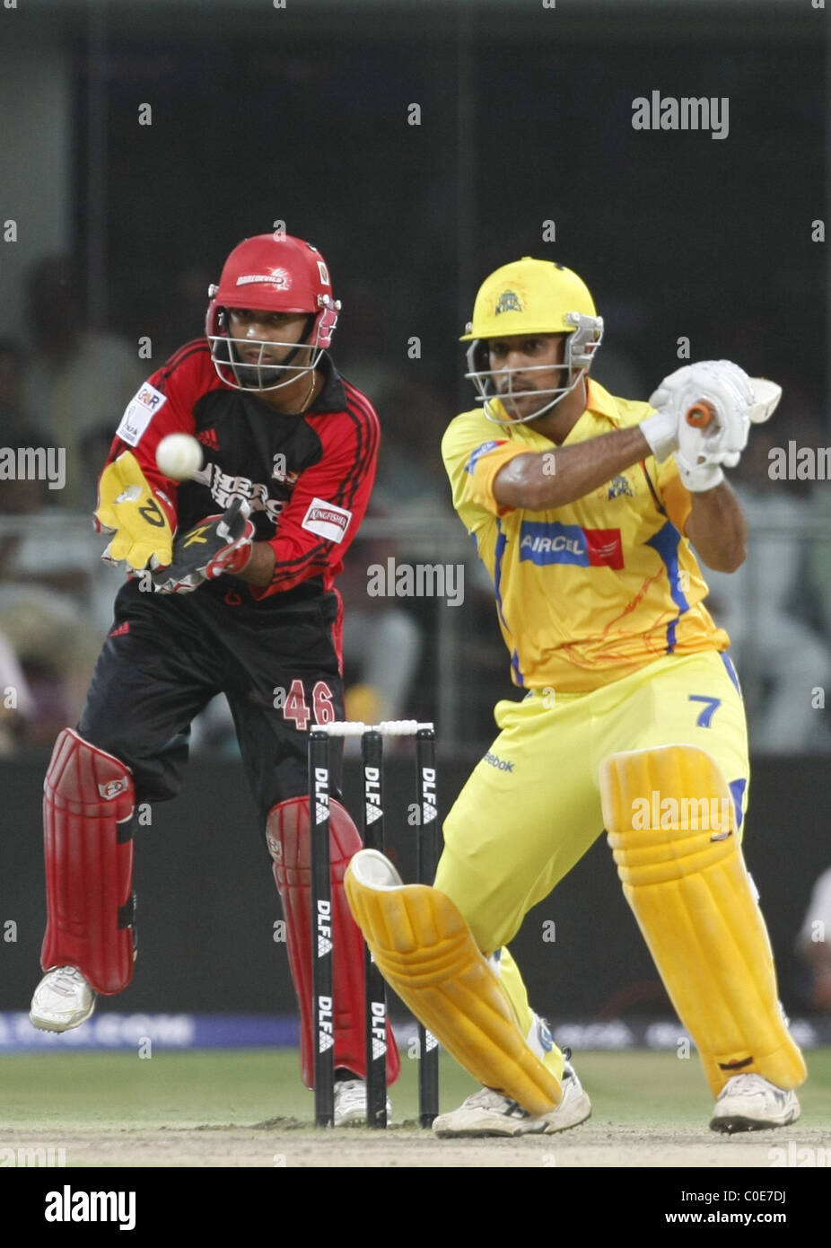 Ms dhoni chennai super kings hi-res stock photography and images - Alamy