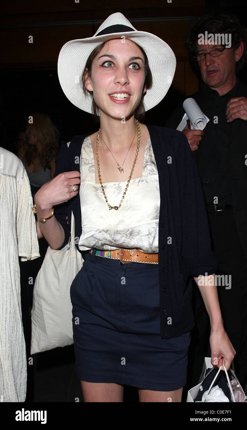 Alexa Chung Belvedere Jagger Dagger launch party to celebrate ice ...