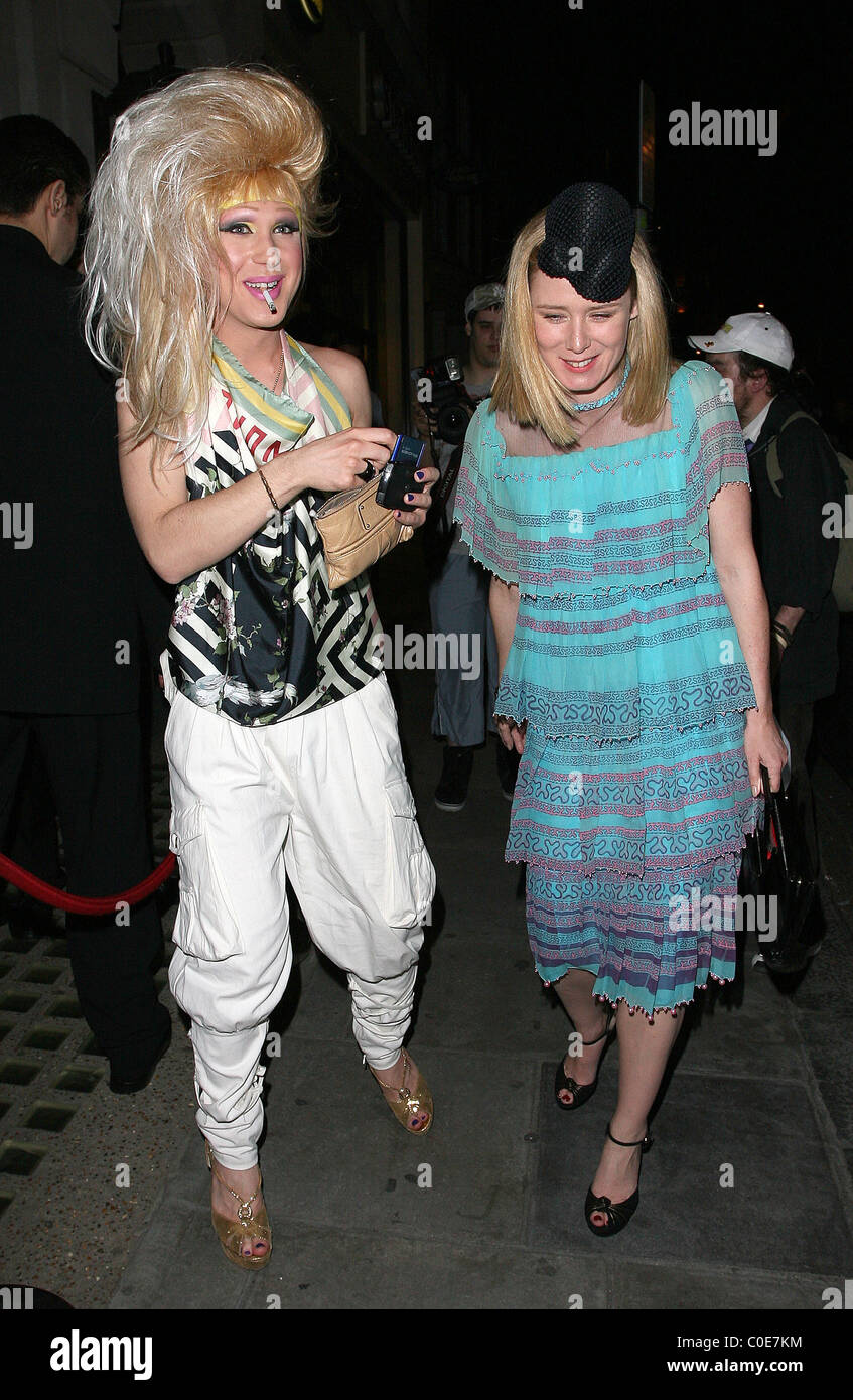 Jodie Harsh and Roisin Murphy Belvedere Vodka Jagger Dagger launch ...