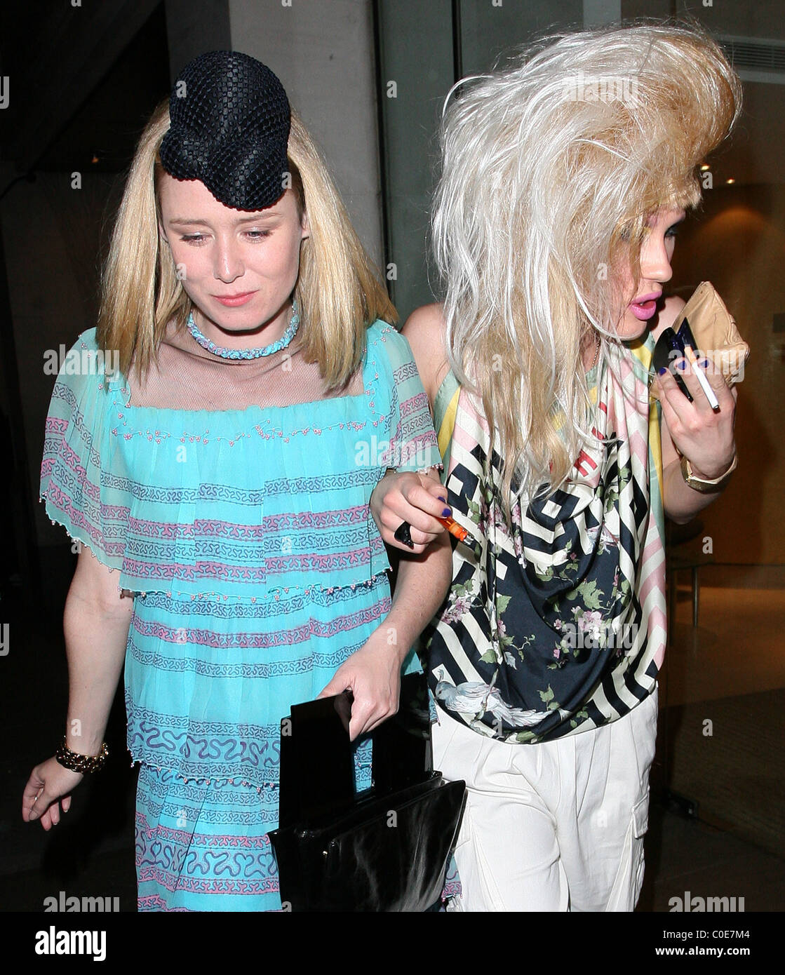 Roisin Murphy and Jodie Harsh Belvedere Vodka Jagger Dagger launch ...