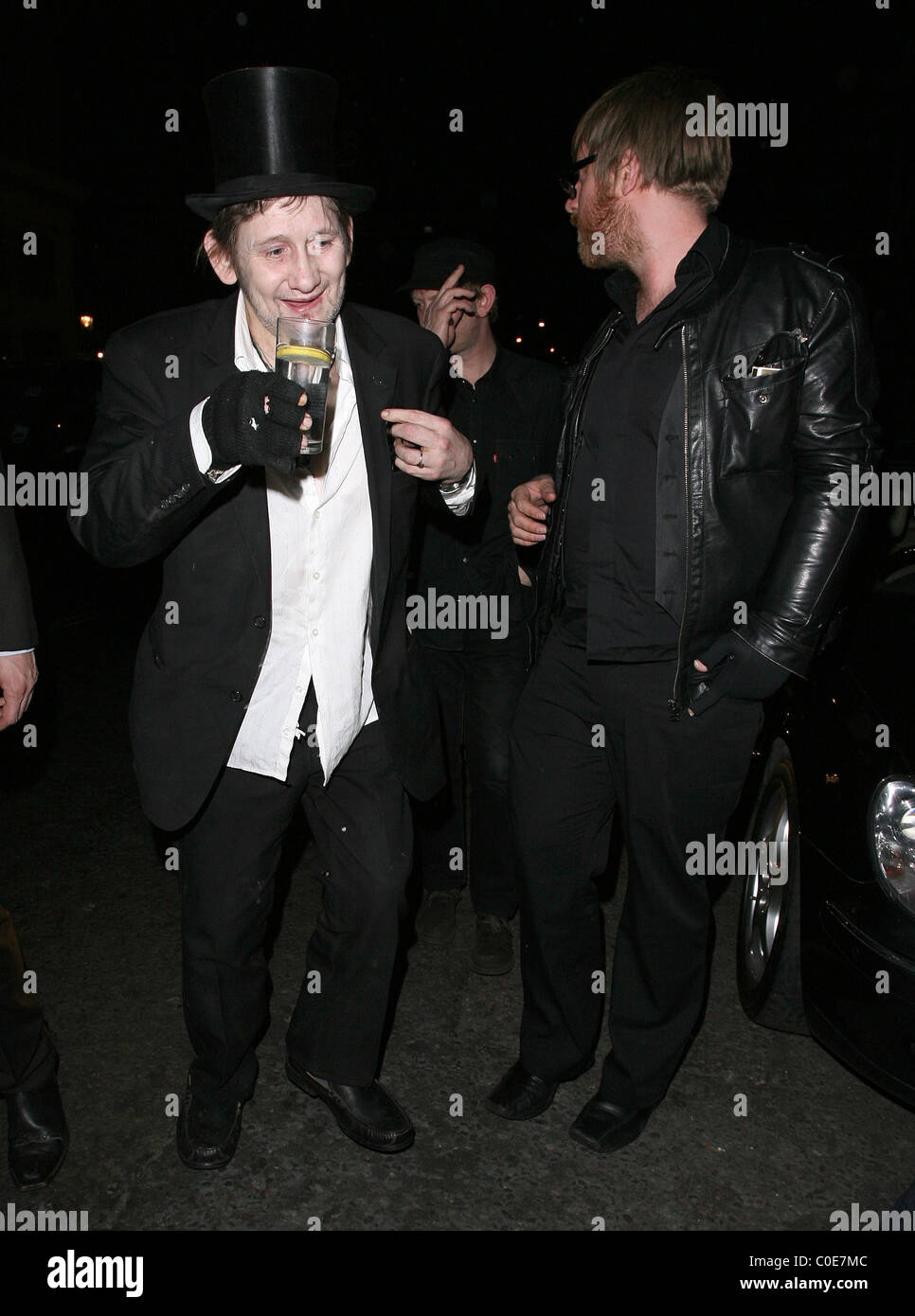 Shane MacGowan of The Pogues Belvedere Vodka Jagger Dagger launch party ...