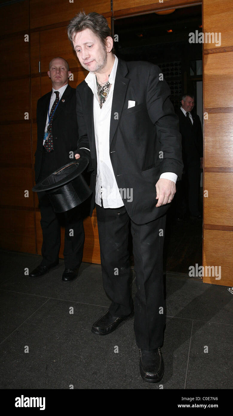 Shane MacGowan of The Pogues Belvedere Vodka Jagger Dagger launch party ...