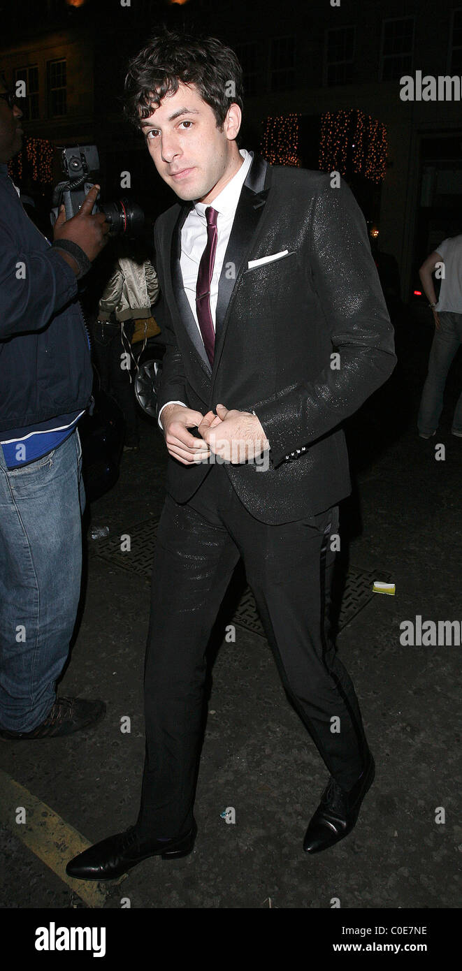 Mark Ronson Belvedere Vodka Jagger Dagger launch party, to celebrate an ...