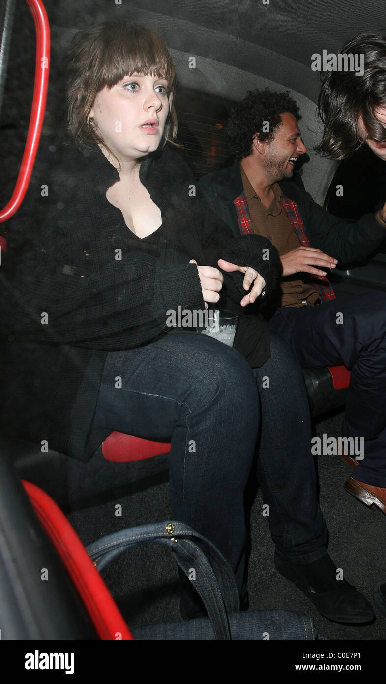 Adele Belvedere Vodka Jagger Dagger launch party, to celebrate an ice ...